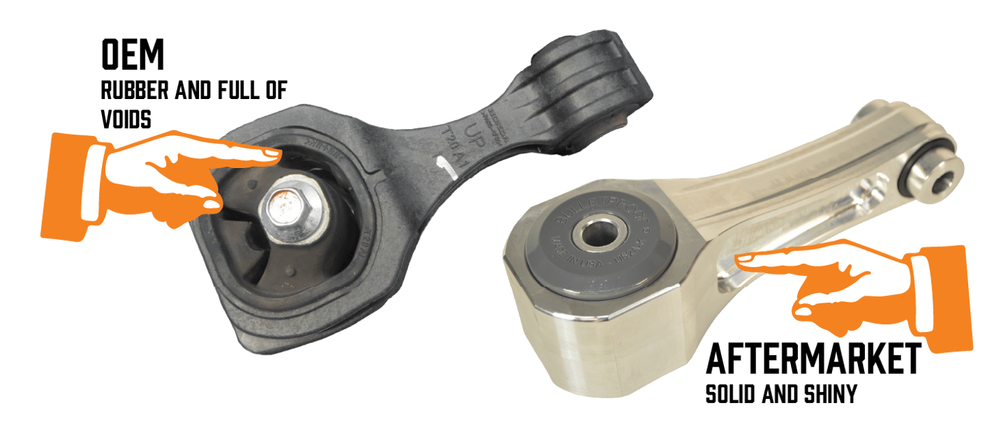 Upgrading Honda Civic Engine Mounts